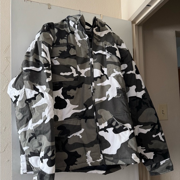 kim krueger | Jackets & Coats | Kim Krueger Camo Slipknot Jacket | Poshmark